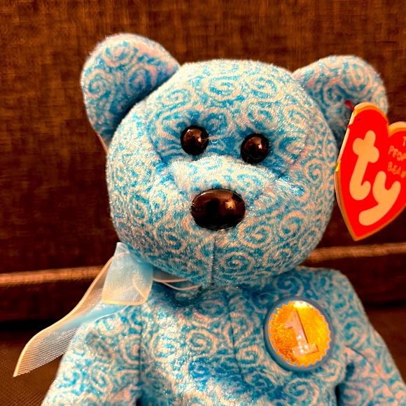 Ty | Toys | New Ty Beanie Baby Classy Bear | Poshmark